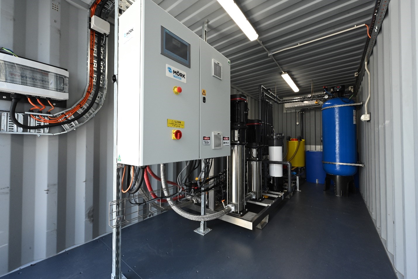 Mine wastewater treatment - Moerk Water